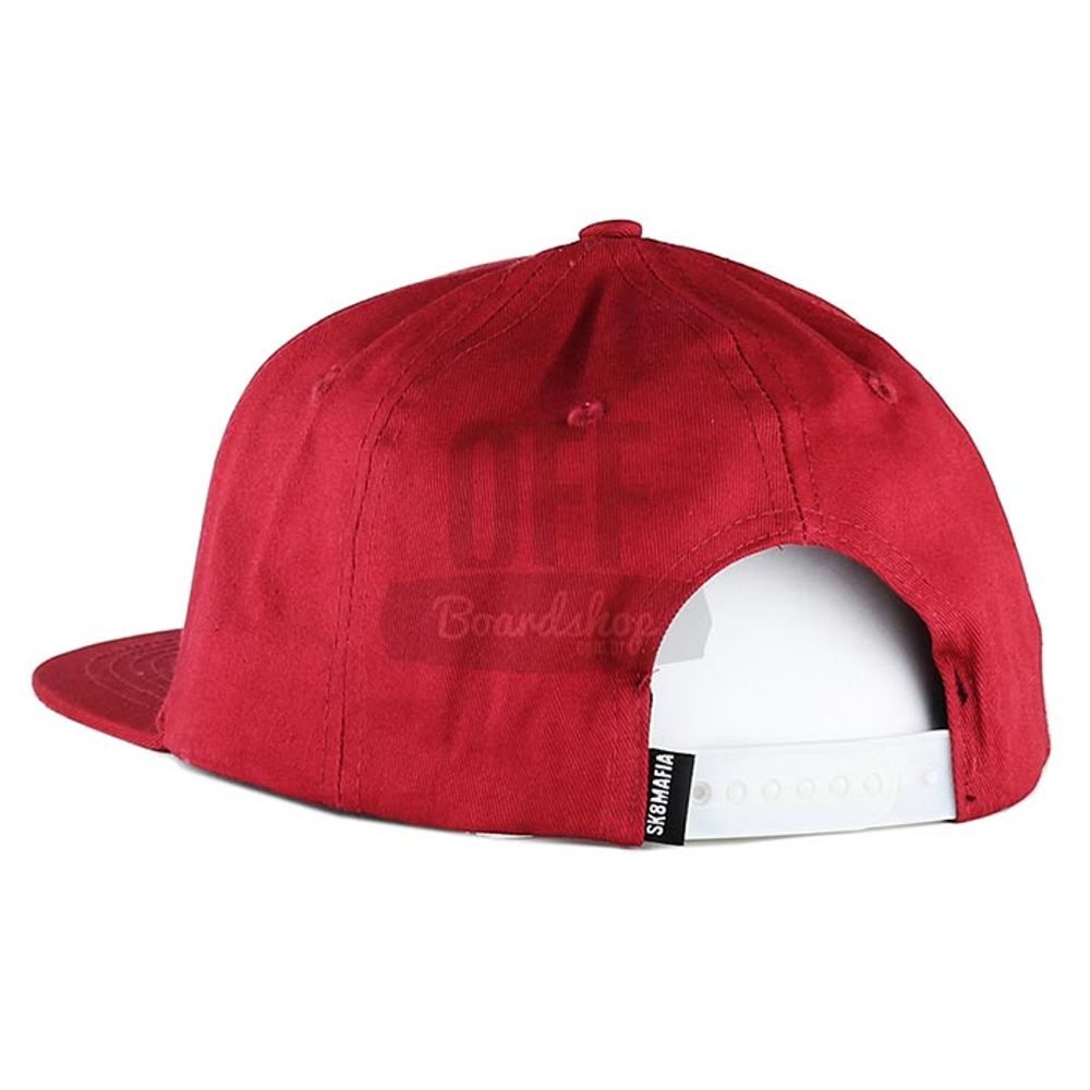 Boné Sk8 Mafia House Snapback Vermelho | Off Boardshop - offboardshop